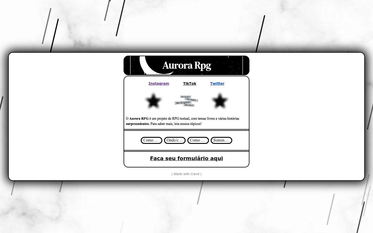 Aurora Rpg
